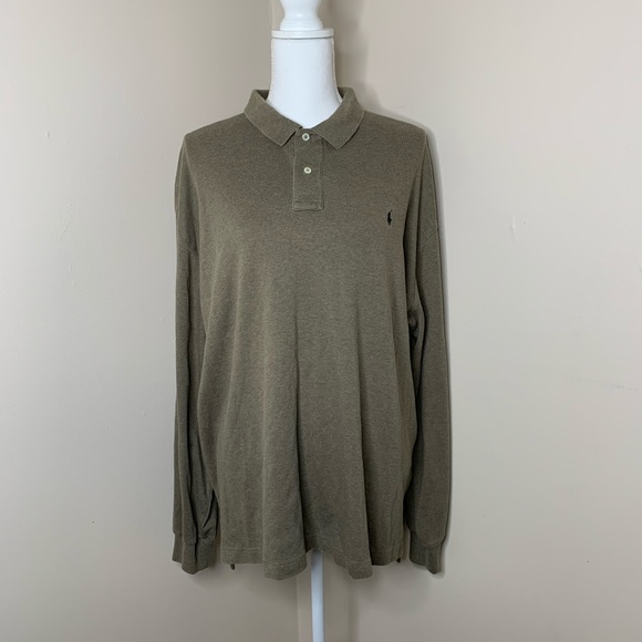 Polo Ralph Lauren | Shirts | Polo By Ralph Lauren Dark Green Long Sleeve Polo | Poshmark